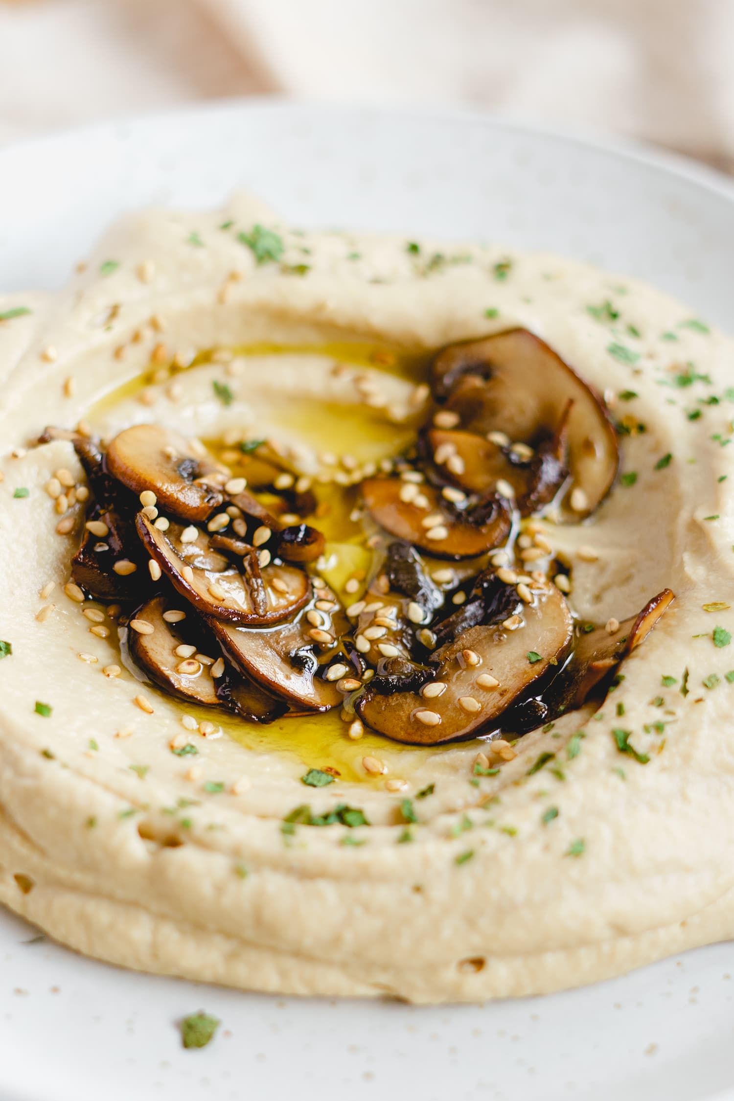 Hummus de Champiñones (mejor que el comprado) — Recetas veganas fáciles ...